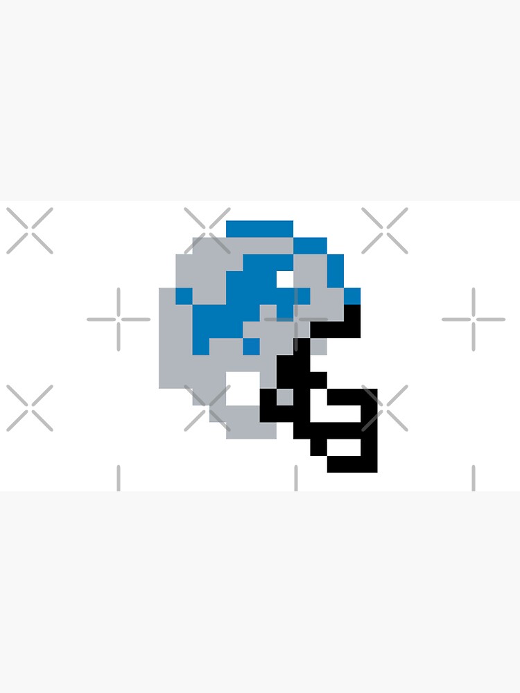 Detroit Lions (8-bit Football Helmet Only) Cap sold by Aggressor ...
