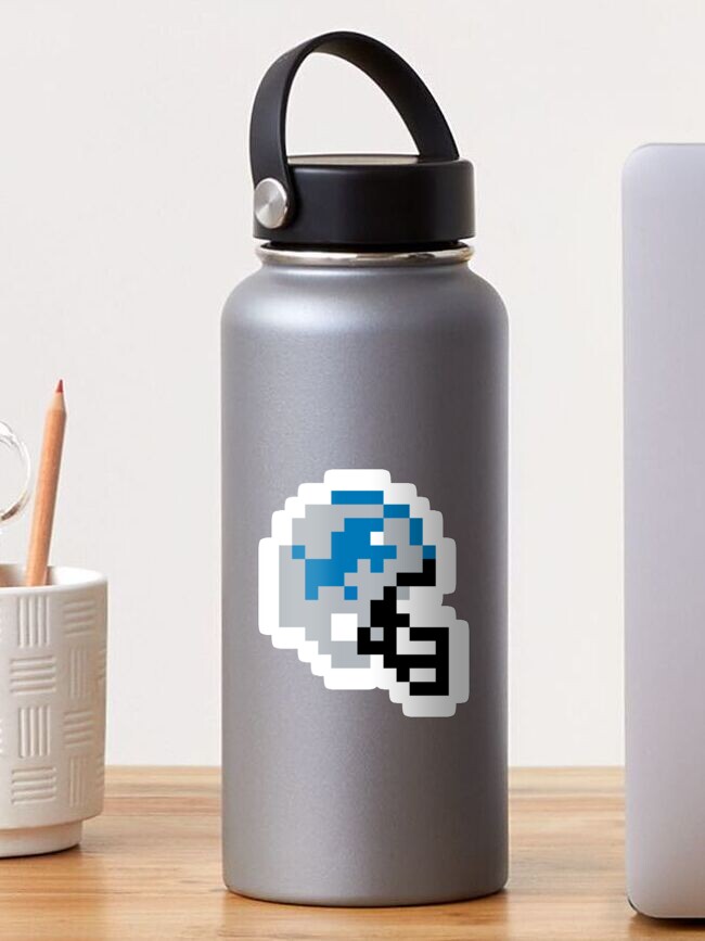 "Detroit Lions (8-bit Football Helmet Only)" Sticker for Sale by ...