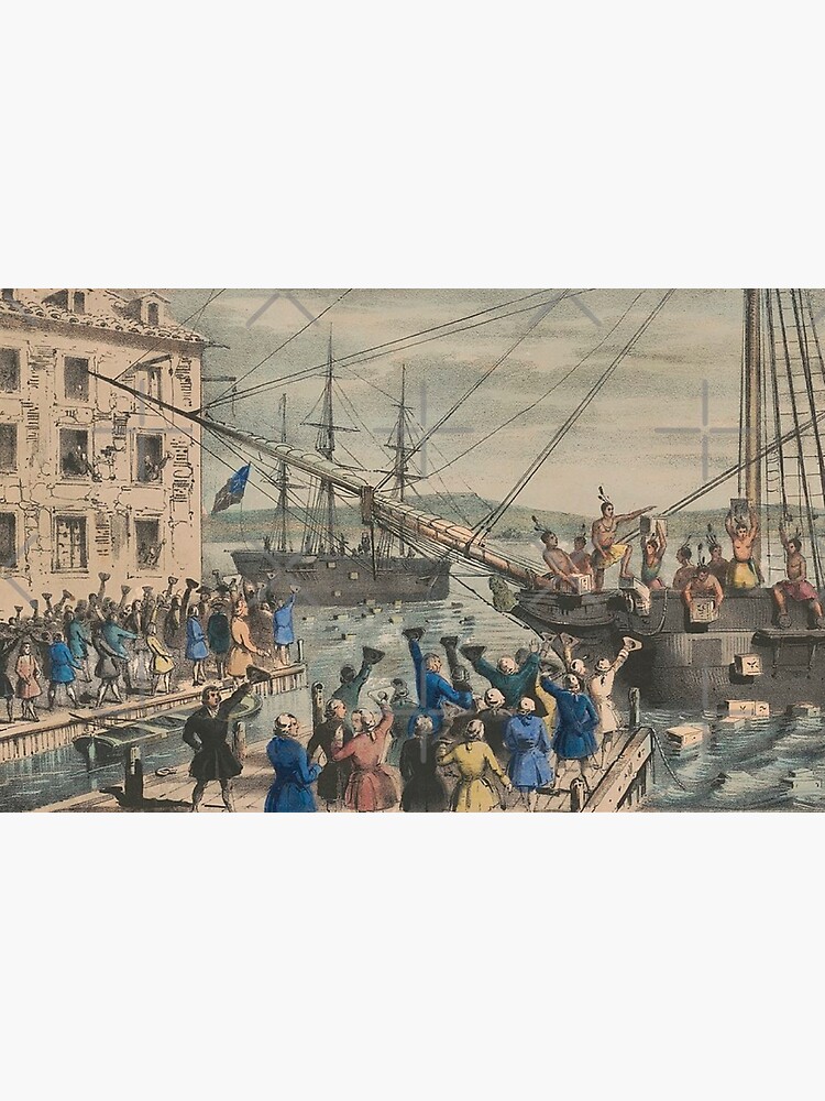 "Boston tea party" Poster for Sale by beachcamper | Redbubble