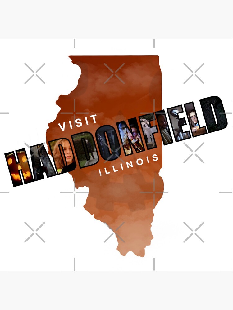 "Visit Haddonfield" Sticker for Sale by iambrittanyjane | Redbubble