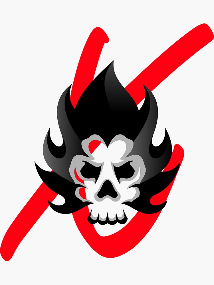 "X FIRE X" Sticker by YrDoctor | Redbubble