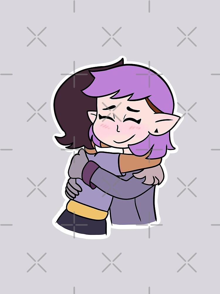 "The owl house lumity hug" Art Print by CrazedDoodles | Redbubble