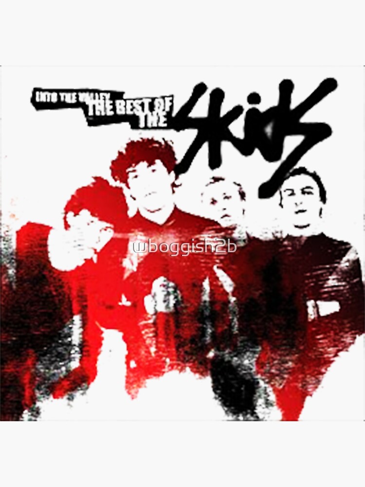 "The the skids rock band logos,album cover favorite" Sticker for Sale ...