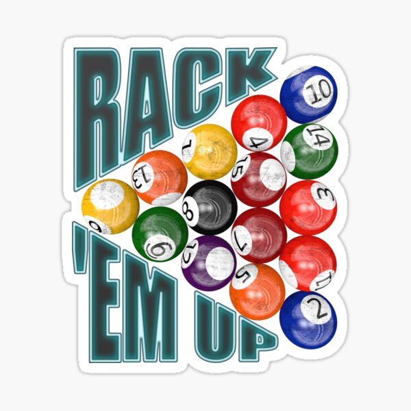 Pool Table Stickers | Redbubble