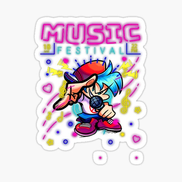 "Friday Night Funkin 3" Sticker for Sale by fnfunk251 | Redbubble