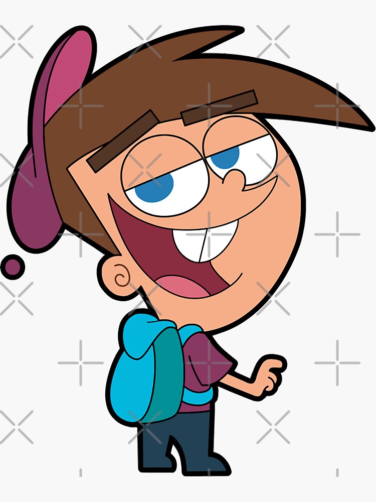 "Great Model Timmy Turner Christmas" Sticker for Sale by AlethaHartmann ...