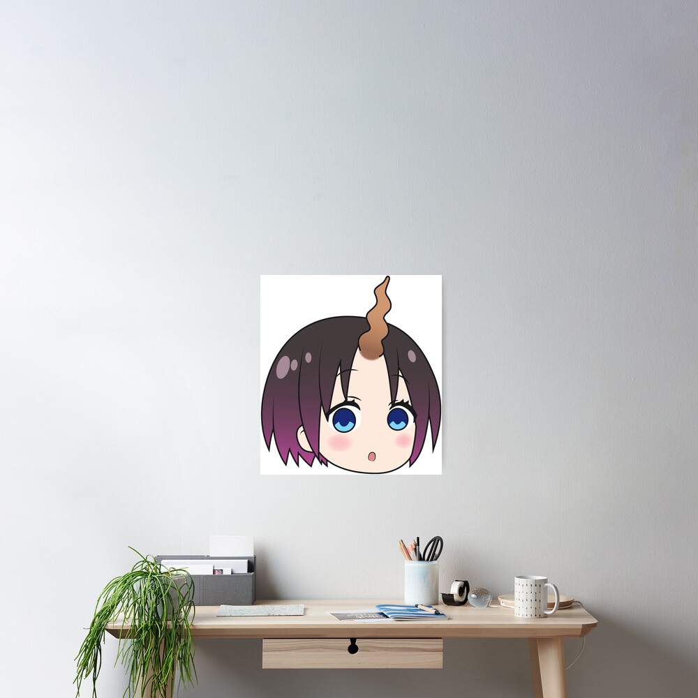 Poster « Elma Chibi, la servante dragon de Miss Kobayashi », par ...