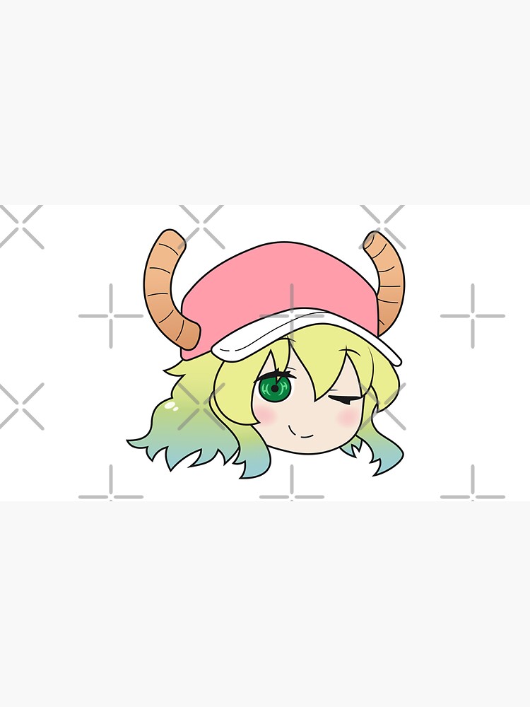 "Miss Kobayashi's Dragon Maid Lucoa Chibi Head" Cap by ChibiCheems ...