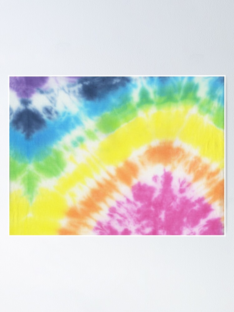 "Tie Dye Rainbow Pattern Print" Poster by olga-shvartsur | Redbubble