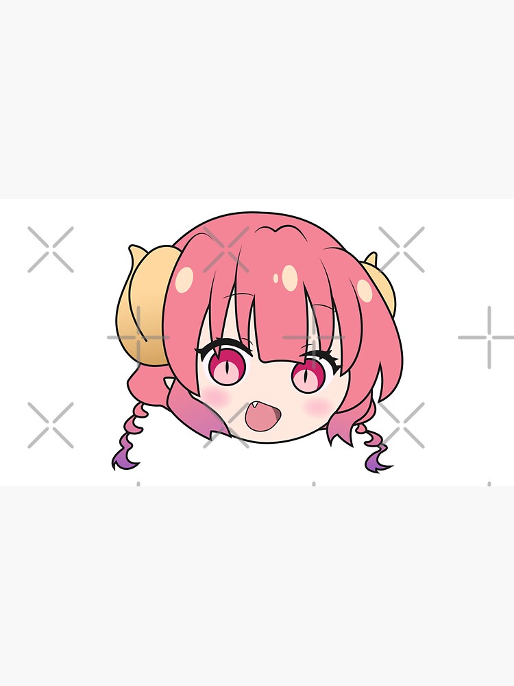 "Miss Kobayashi's Dragon Maid Ilulu Chibi Head" Cap by ChibiCheems ...