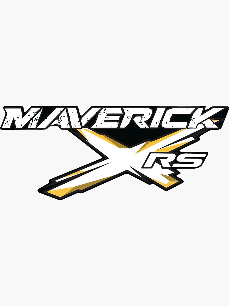 "MAVERICK X RS CAN AM" Sticker for Sale by IgnaceBani | Redbubble