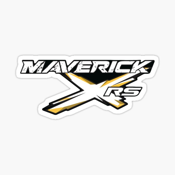 "MAVERICK X RS CAN AM" Sticker for Sale by IgnaceBani | Redbubble