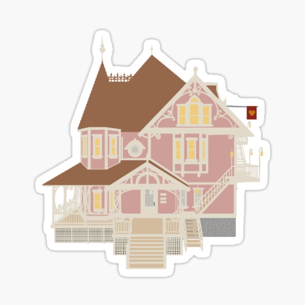 "Coraline's House" Sticker by Fabsss21 | Redbubble