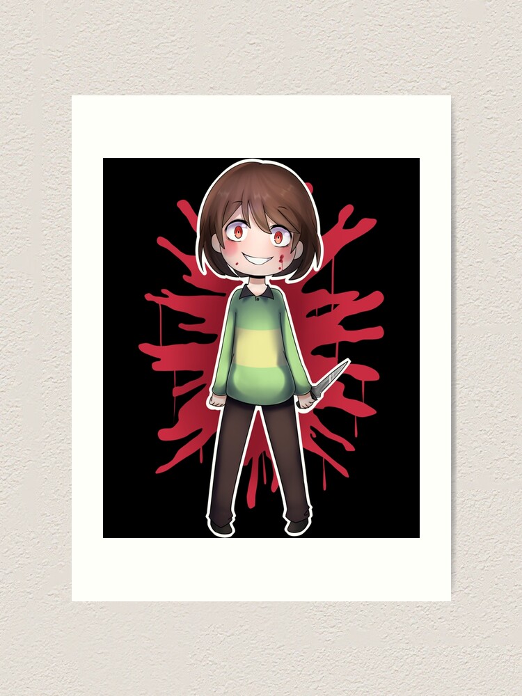 "Chara Murder Undertale Games" Art Print for Sale by EverettEdward7 ...