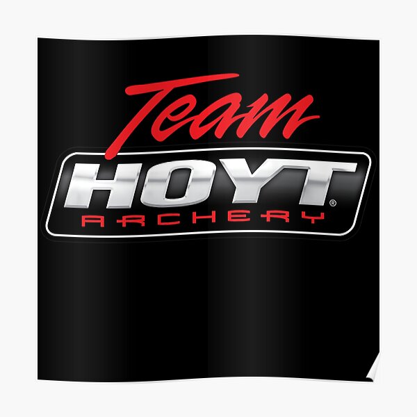 "Team Hoyt Archery Logo" Poster for Sale by superbarkah | Redbubble