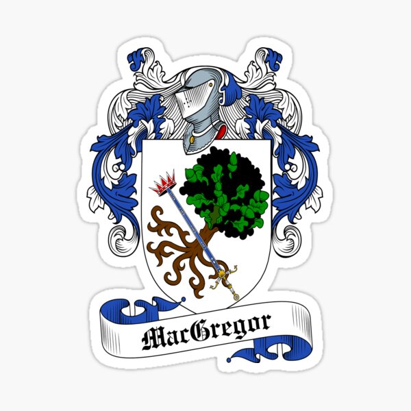 "MacGregor" Sticker for Sale by HaroldHeraldry | Redbubble