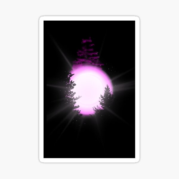 "Pink Orb" Sticker for Sale by HoffmanGraphics | Redbubble