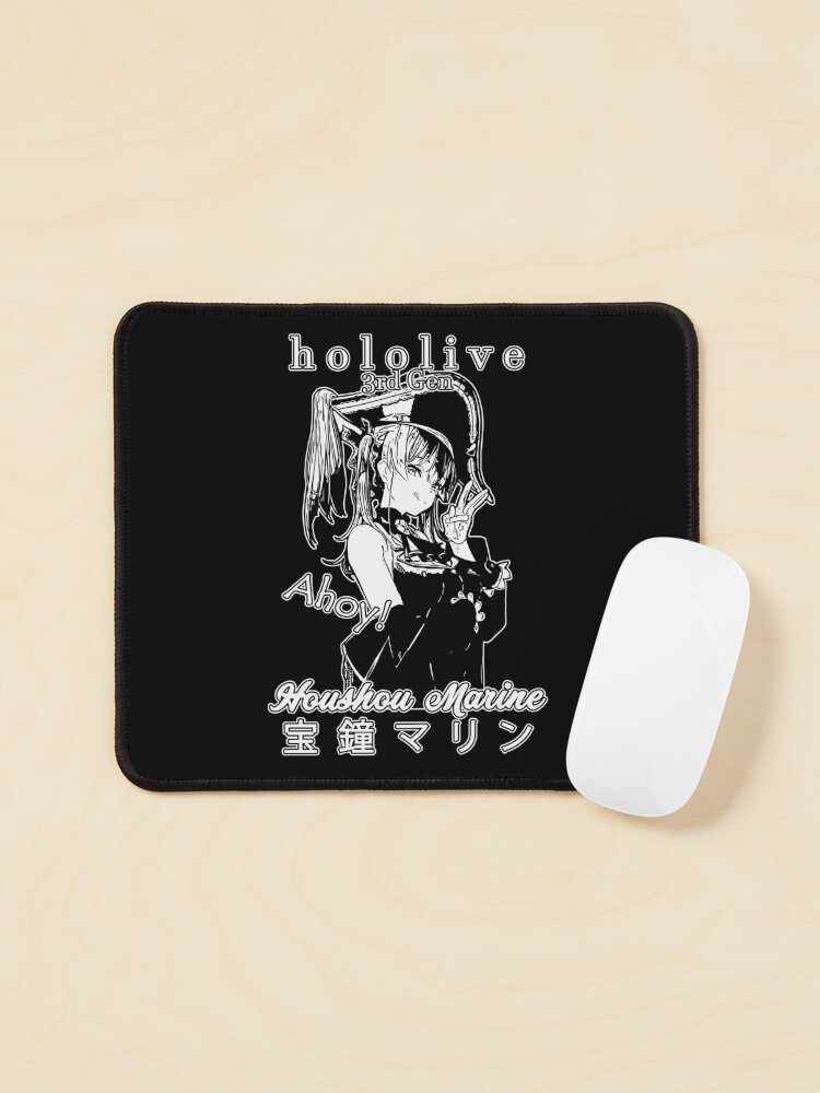 "Houshou Marine 3rd Gen Hololive" Mouse Pad by TonaPlancarte | Redbubble