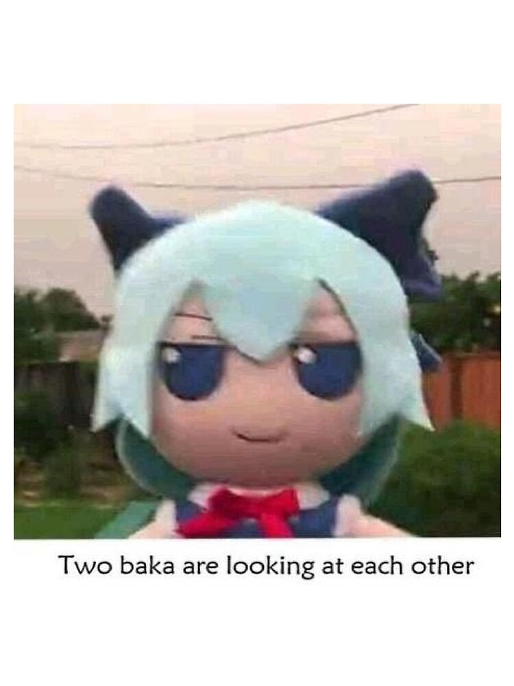 "Baka Cirno Fumo Touhou" T-shirt for Sale by 1Zaners | Redbubble | baka ...