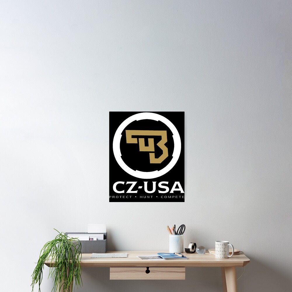 "CZ-USA Logo" Poster by superbarkah | Redbubble