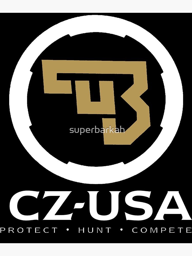 "CZ-USA Logo" Poster for Sale by superbarkah | Redbubble