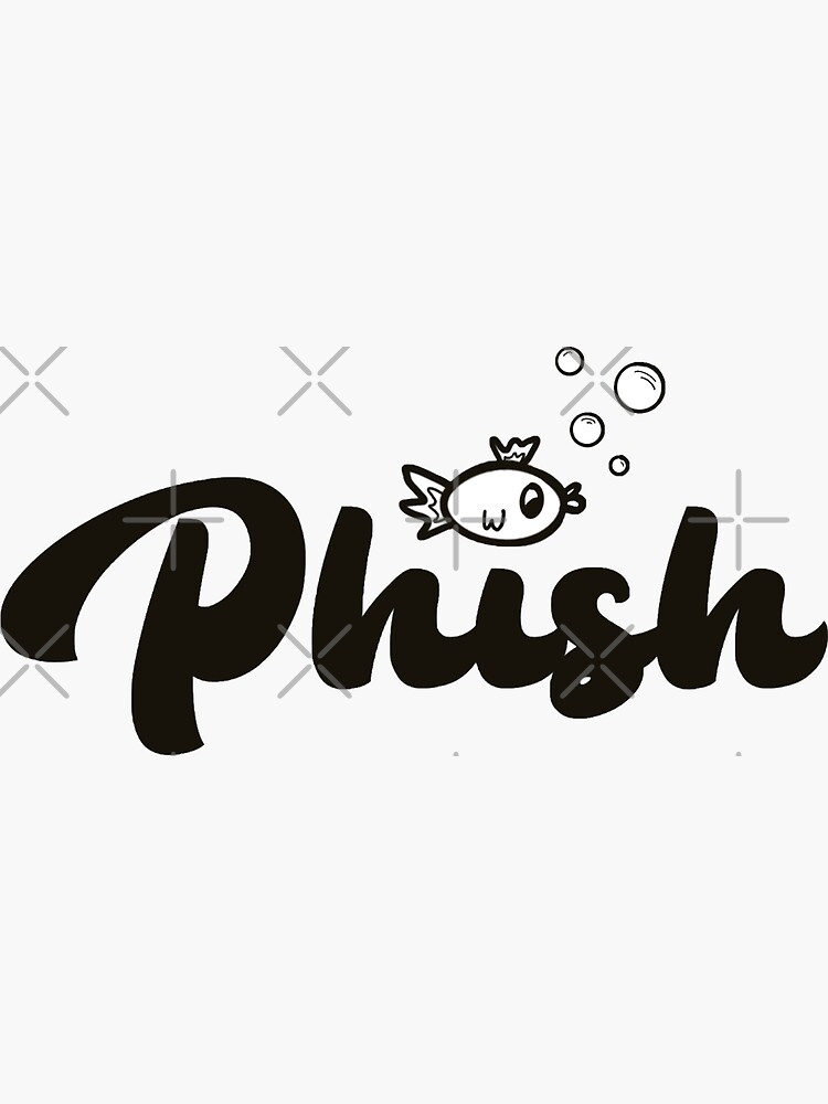 "Phish" Sticker for Sale by bryantcustomz | Redbubble