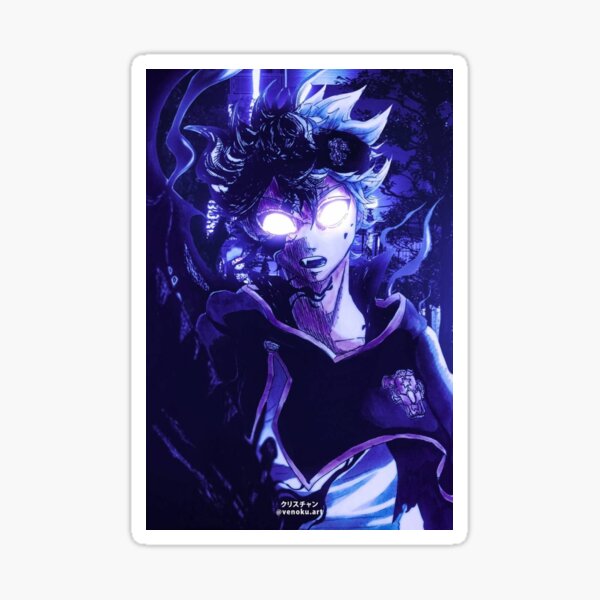"Asta" Sticker for Sale by KANJIAnimeSTORE | Redbubble