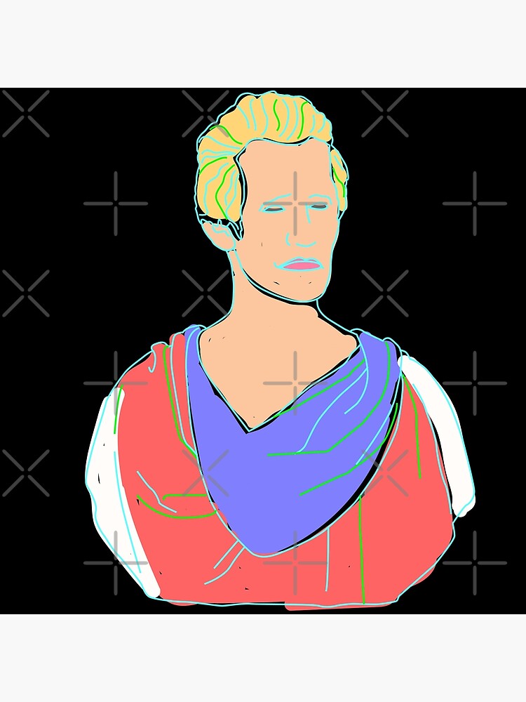 "Portrait of Andrew Jackson in Colorful Pastel" Poster for Sale by ...