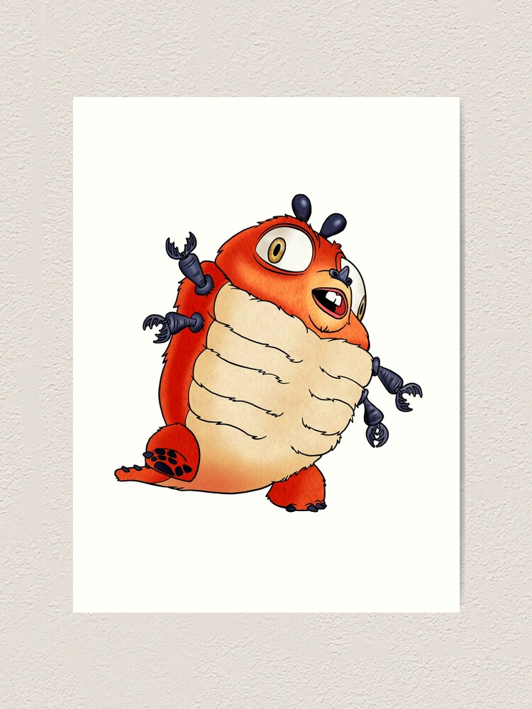 "Insectosaurus Character from Monsters vs. Aliens" Art Print for Sale ...