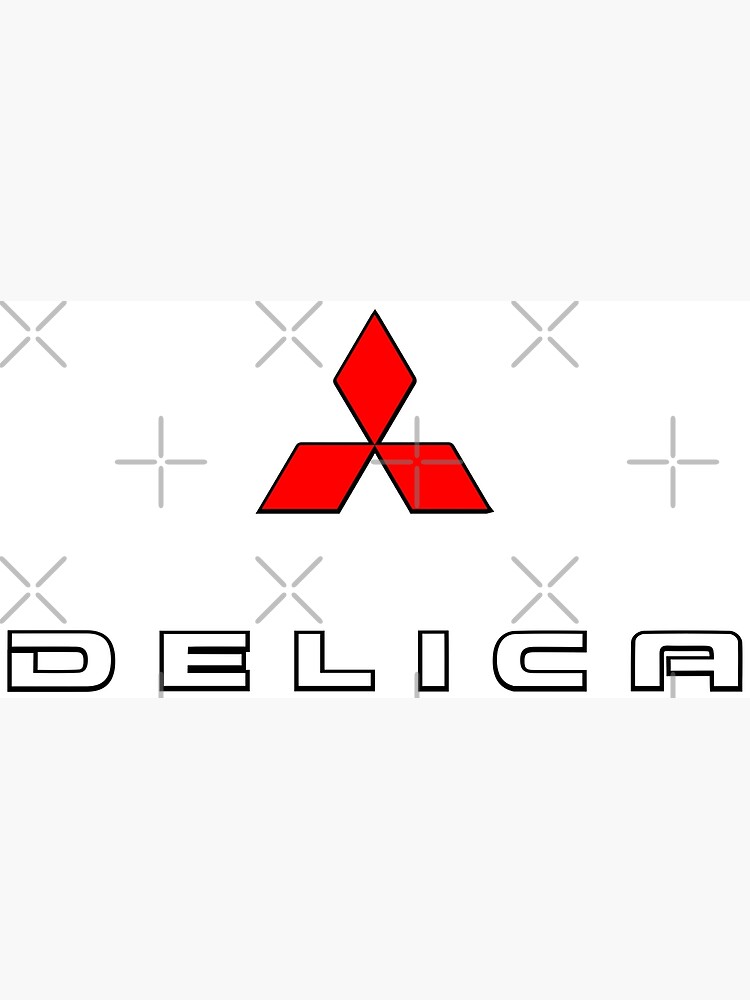 "Mitsubishi Delica Logo" Art Print for Sale by onelegiondesign | Redbubble