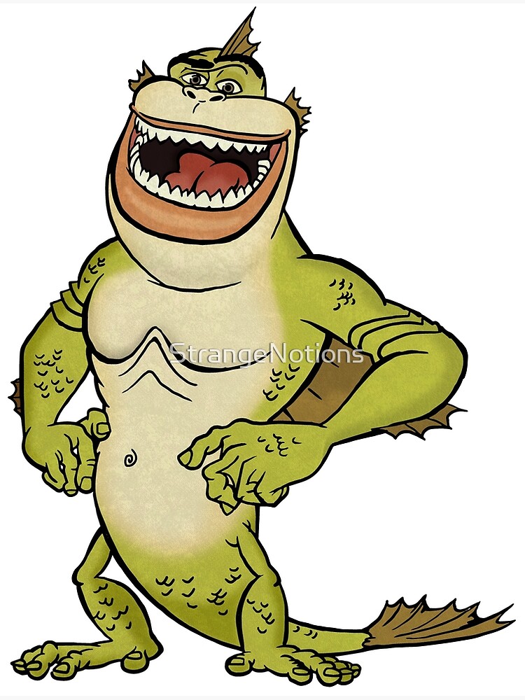 ""Link" Fish-Humanoid Character from Monsters vs. Aliens" Poster for ...