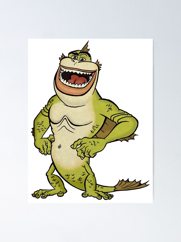 ""Link" Fish-Humanoid Character from Monsters vs. Aliens" Poster for ...