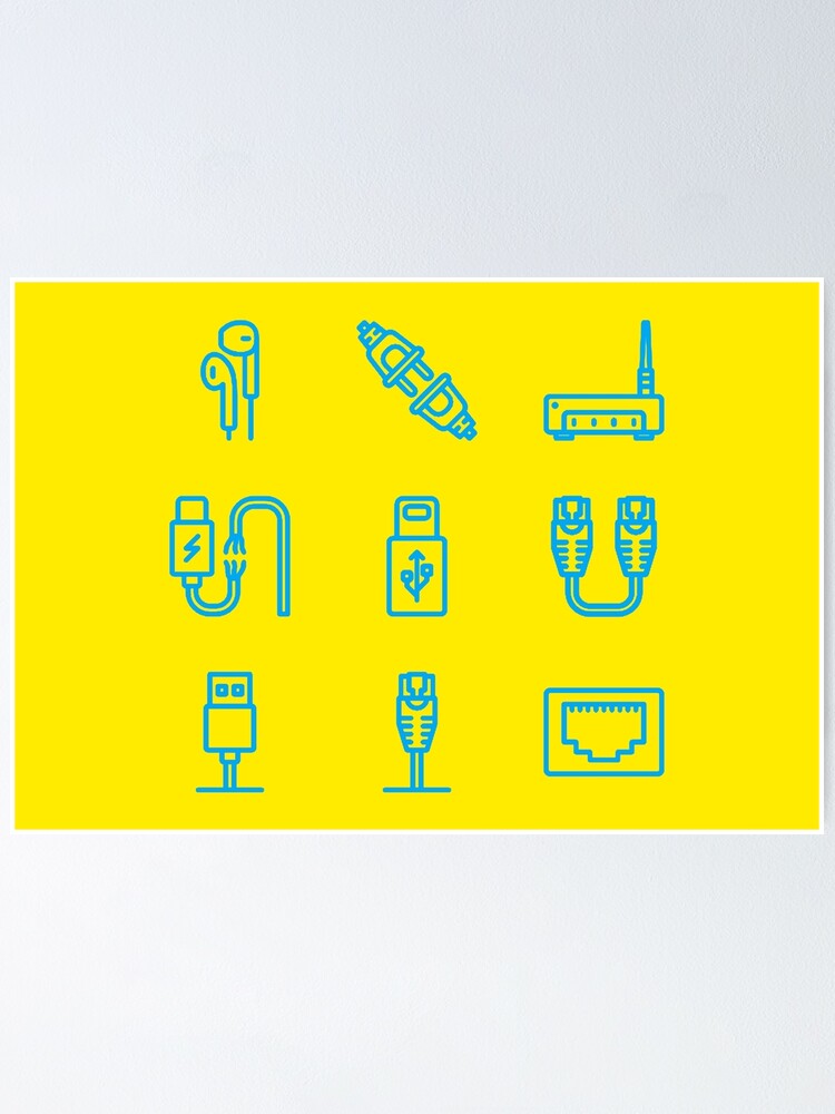 "Ethernet cable" Poster by Jeriko1 | Redbubble