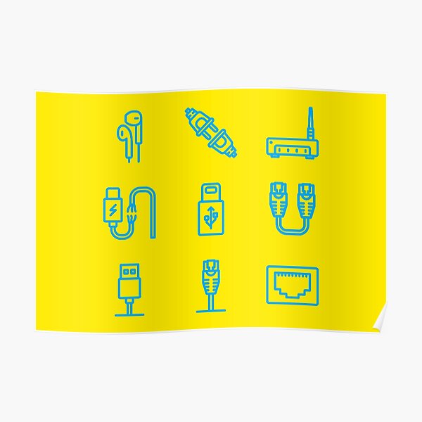 "Ethernet cable" Poster by Jeriko1 | Redbubble