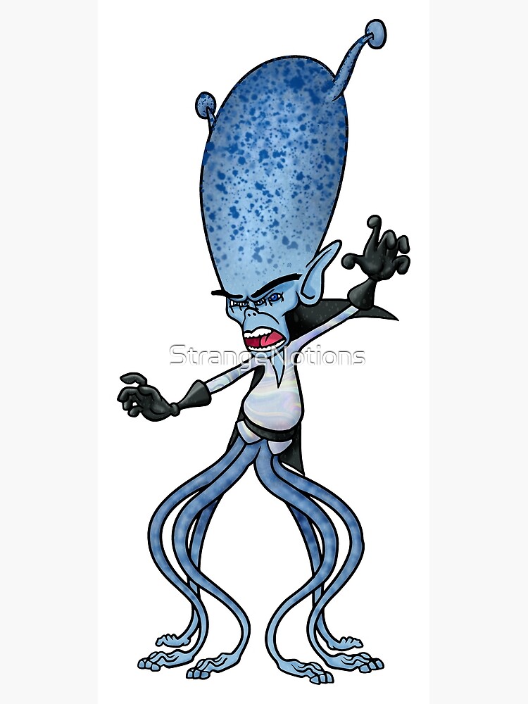 Póster «Gallaxhar The Evil Alien Overlord de Monsters vs. Aliens» de ...