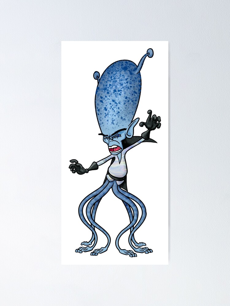 Póster «Gallaxhar The Evil Alien Overlord de Monsters vs. Aliens» de ...