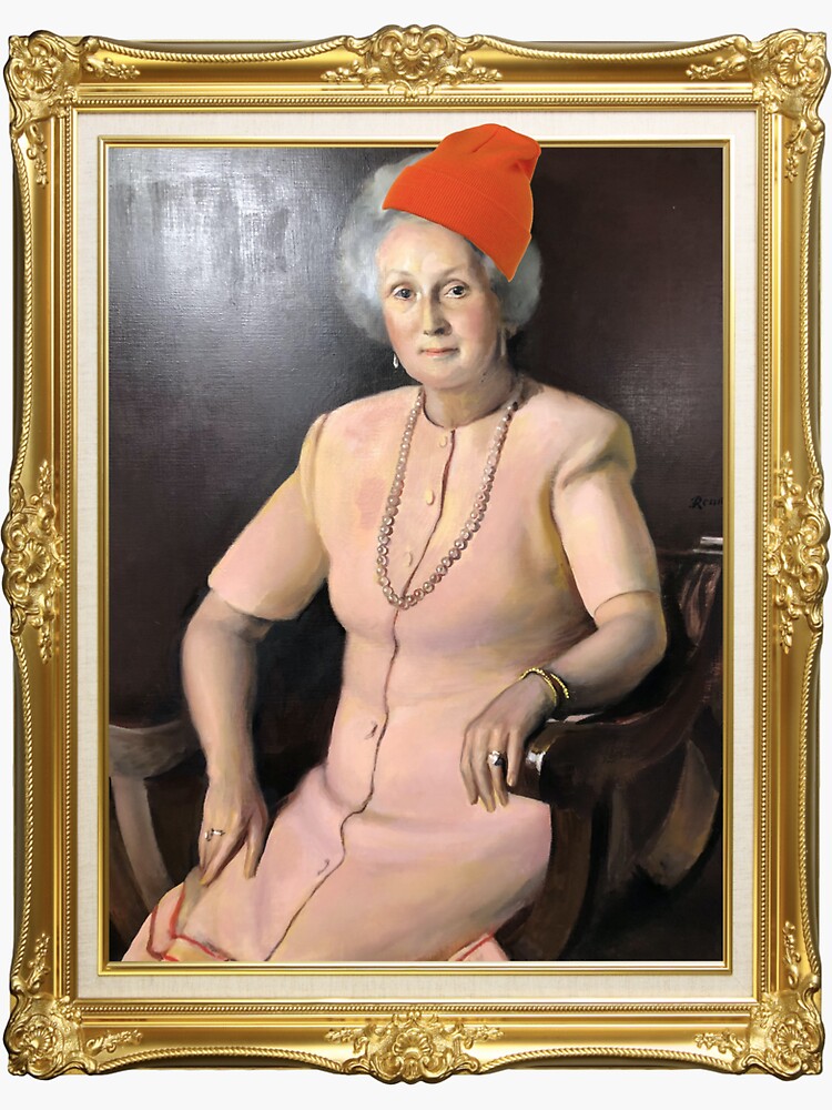 "Marion Burk Knott" Sticker for Sale by mariiawong | Redbubble