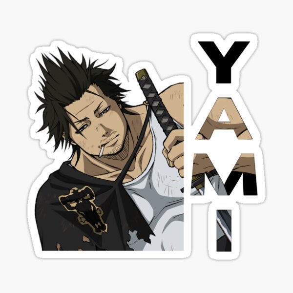"Yami Sukehiro Black Clover" Sticker for Sale by shiriru | Redbubble