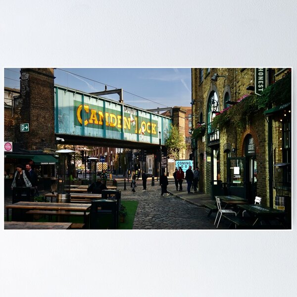 "camden" Poster for Sale by Miloszfoto | Redbubble
