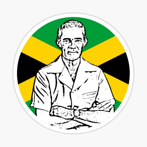 "Michael Manley" Sticker for Sale by KJCasey1982 | Redbubble
