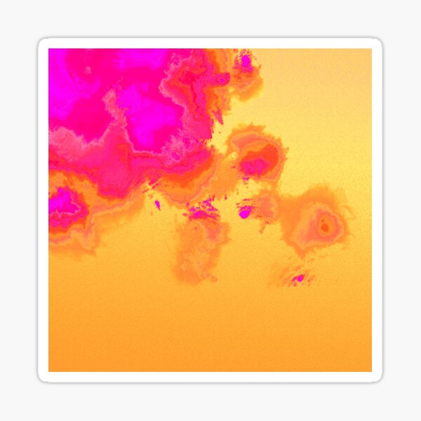 "Solar Flare" Sticker by hartzelldesign | Redbubble