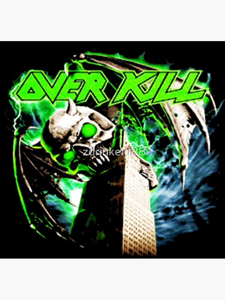 "The amazing logos Overkill is an American thrash metal band" Poster by ...