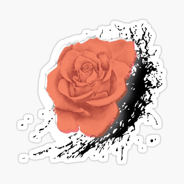 "A Beautiful Disaster" Sticker by Slice-of-Pizzo | Redbubble