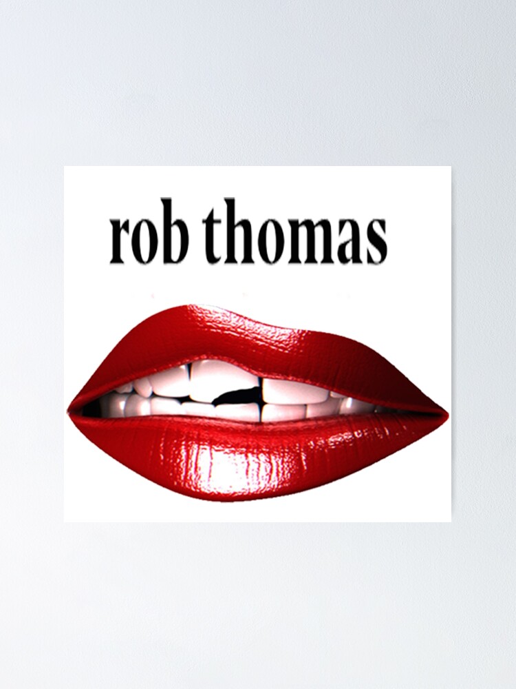 "The amazing logos singer cover album Rob thomas" Poster for Sale by ...