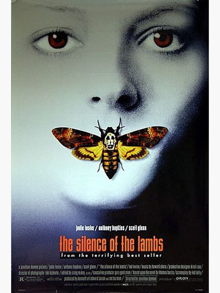 Silence of the Lambs 1991 Original Vintage US One Sheet Movie Poster ...