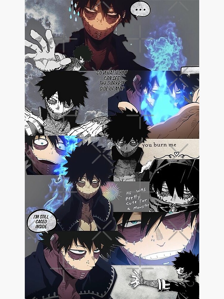"Dabi mha" Poster for Sale by Solei5 | Redbubble