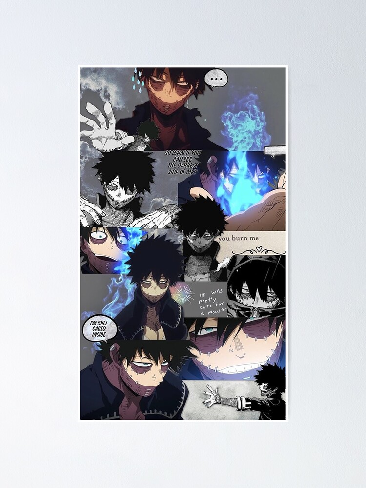 "Dabi mha" Poster for Sale by Solei5 | Redbubble