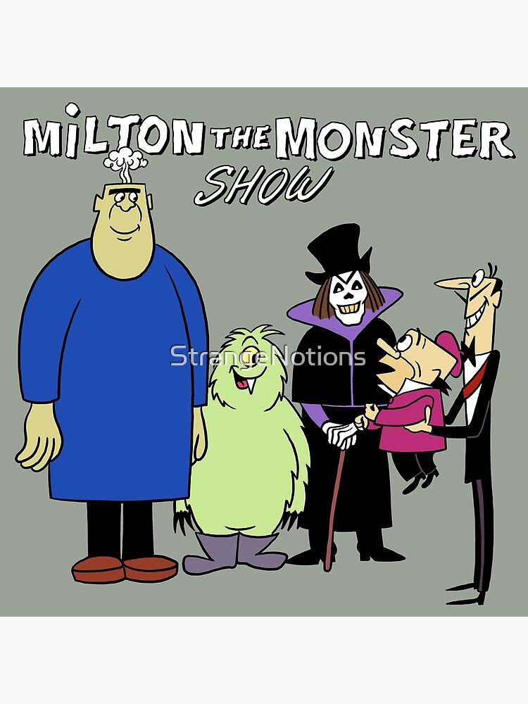 Póster «Personajes y logotipo de Milton the Monster Show de los 60» de ...