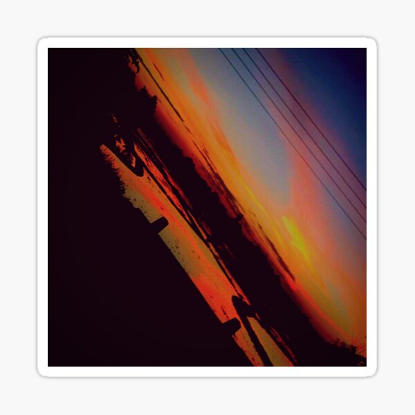 "Evening" Sticker for Sale by sahan01 | Redbubble