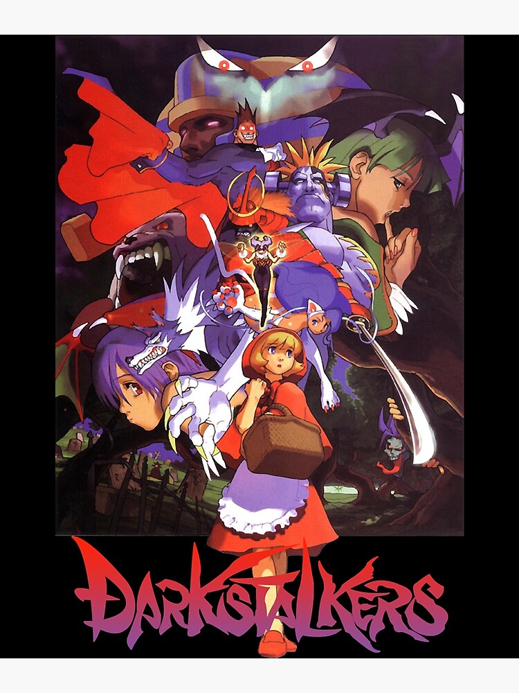"Darkstalkers - Vampire Savior - Dark Stalkers 3 Classic" Poster by ...